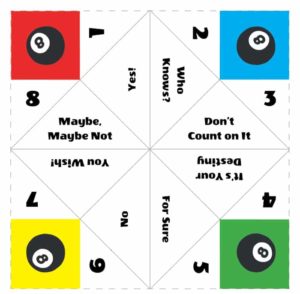 How to Make a Paper Fortune Teller (Cootie Catcher) + 17 + Fun Ideas ...