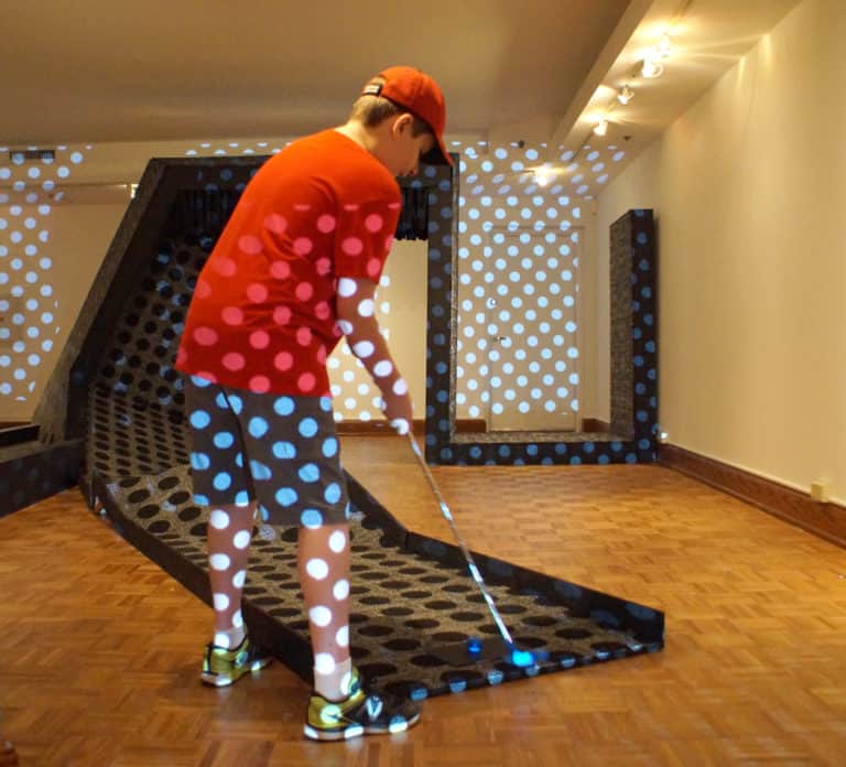 Indoor Mini Golf at the Sheldon - stlMotherhood