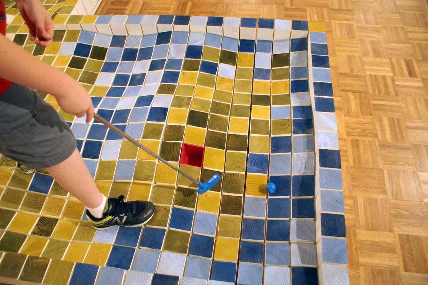 Indoor Mini Golf at the Sheldon - stlMotherhood