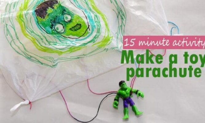 Make these SIX Fun DIY Parachute Toys For Kids - stlMotherhood