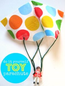 Make these SIX Fun DIY Parachute Toys For Kids - stlMotherhood