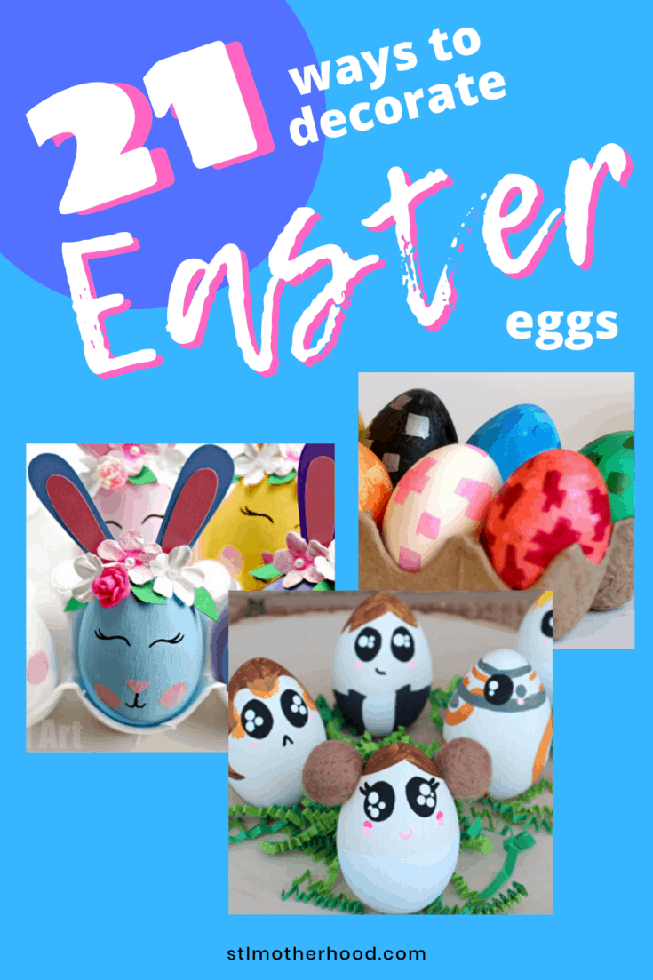 21 Ways to Egg Decorate Easter Eggs Every Mom Should Know - stlMotherhood