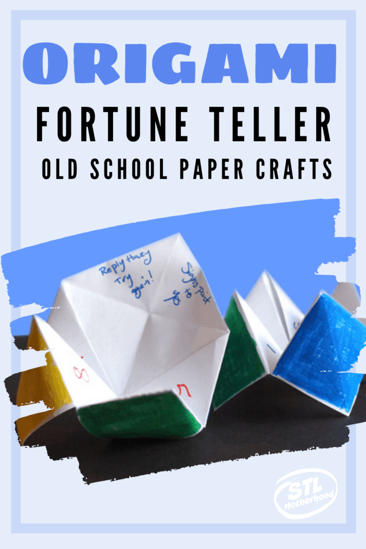 How to Fold a Fortune Teller like a 90's Kid - stlMotherhood