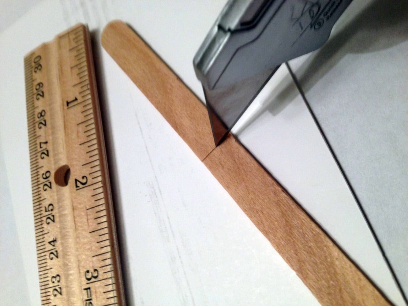 Easy American Flag Popsicle Sticks