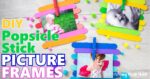 12 Creative Popsicle Stick Picture Frames - stlMotherhood