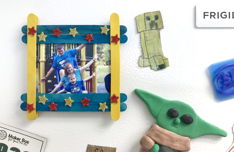 12 Creative Popsicle Stick Picture Frames - stlMotherhood