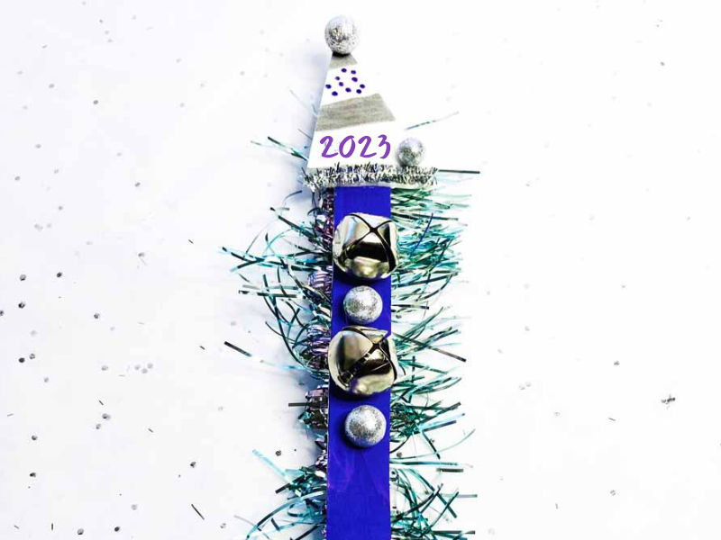 Ring in the New Year with Popsicle Sticks - stlMotherhood